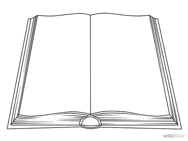 Как нарисовать книгу карандашом поэтапно?